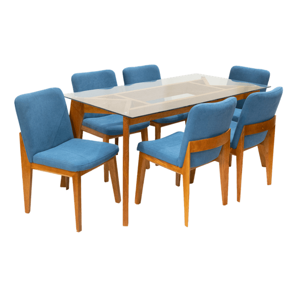 Madera en Muebles - Comedores - Juegos de Comedor 6 Puestos Mueble ...